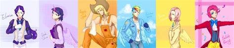Male Mane 6 By Maycyan On Deviantart