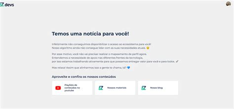 Remoto Front End React Developer Ecossistema Ezdevs · Issue 7253