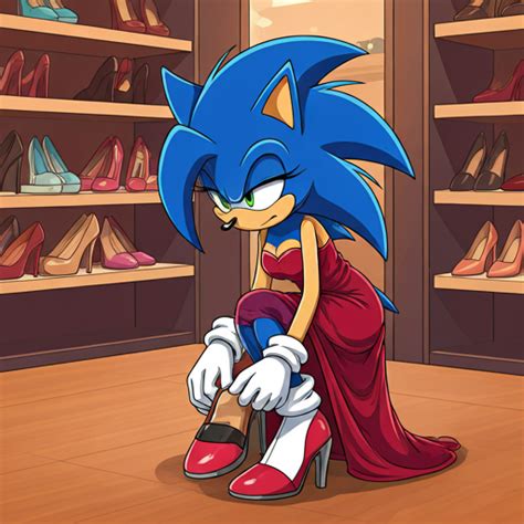 Female Sonic Heels Shopping Ai By Flyersmaster1226 On Deviantart