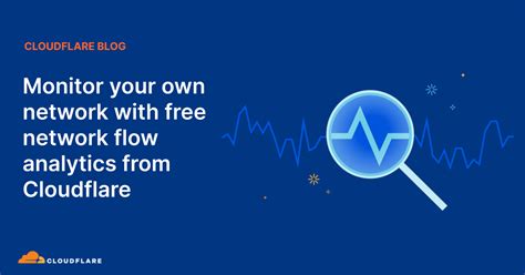 Monitor Your Own Network With Free Network Flow Analytics From Cloudflare