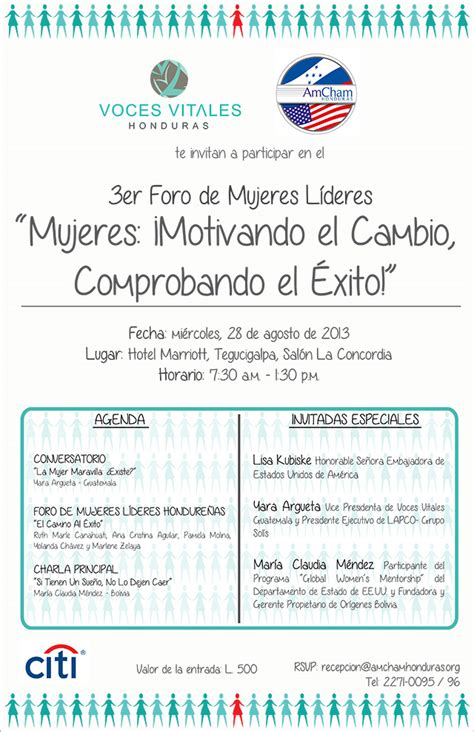 3er Foro De Mujeres Líderes Mujeres ¡motivando El Cambio