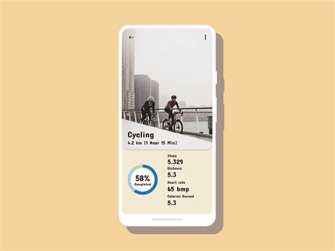 Fitness App UI On Behance