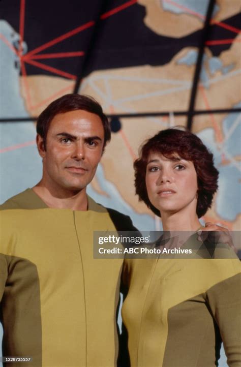 John Saxon Janet Margolin Appearing In The Science Fiction Abc Tv