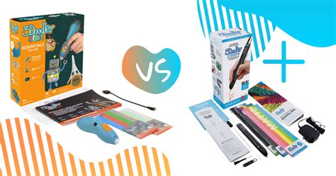 The Doodler Start Vs Create A Comparison Of D Printing Pens Doodler D Printing Pen D