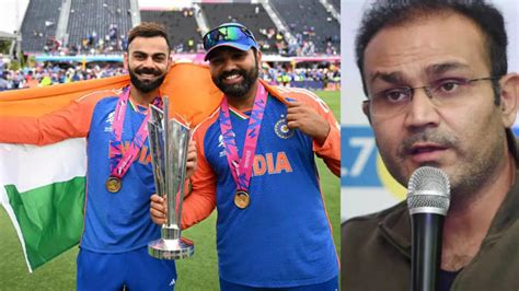 Virender Sehwag Pens Heartfelt Note For Virat Kohli Rohit Sharma