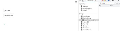 Change In Session Storage Is Not Reflected With St Javascript Using