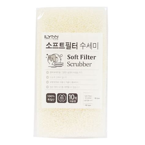 업소용 소프트필터수세미10p 세원물산