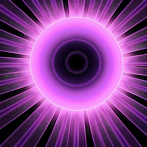 Premium Ai Image Purple Bright Circle