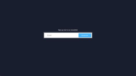 BOOTSTRAP SUBSCRIBE NOW FORM