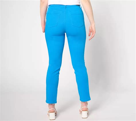 Dennis Basso Regular Colored Twill Ankle Jean