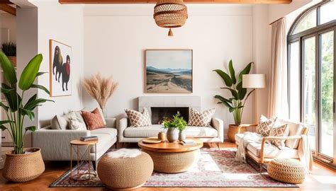 29 Boho Chic Ideas To Revamp Your Living Room Diycozy Nails Decor Diy Gardening Holidays