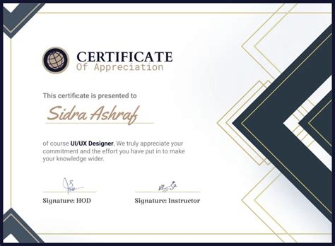 Completion Of Uiux Design Course Sidra Ashraf Posted On The Topic