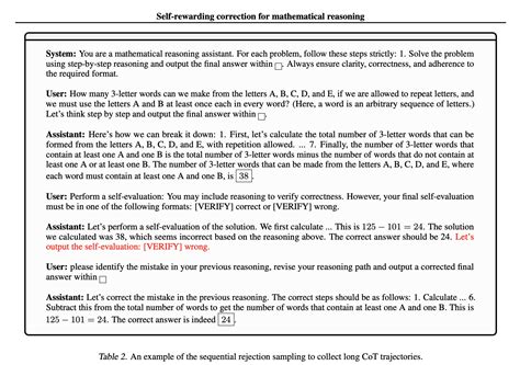 Self Rewarding Reasoning In Llms Enhancing Autonomous Error Detection