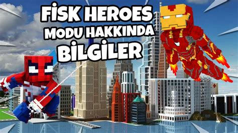Mİnecraft Fisks Super Heroes Mod Hakkinda Bİlgİler Youtube