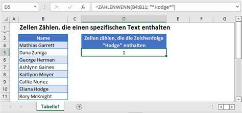 Zellen Zählen Die Einen Spezifischen Text Enthalten Excel And Gs Automate Excel
