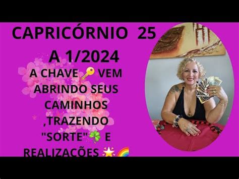 Capric Rnio A A Chave Vem Abrindo Seus Caminhos Trazendo Sorte E Realiza Es