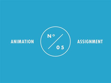 Dribbble Assignment By Brandon Wall Motion Design Animation Motion