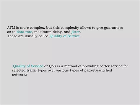 Asynchronous Transfer Mode Atm Ppt