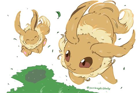イーブイ「イーブイの日 パルデア冒険中で新規絵はないので再掲〜イーブイメインの4コマ集」ごま🌼の漫画