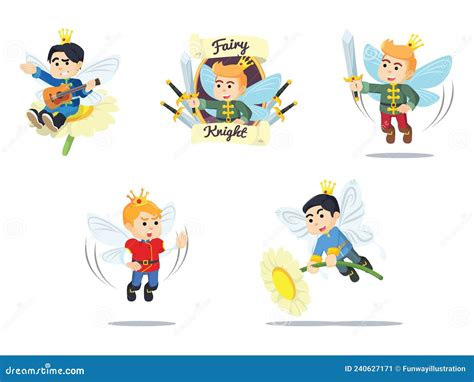 Conjunto De Conjuntos De Design Bonitos De Caracteres Ilustra O Do