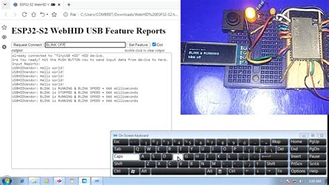 Webhid Api Html Javascript Browser Based Arduino Esp32 Usb Hid Vendor Feature Reports Youtube