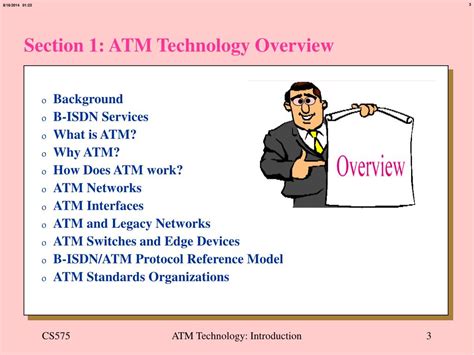 PPT Rivier College CS575 Advanced LANs ATM Technology Introduction