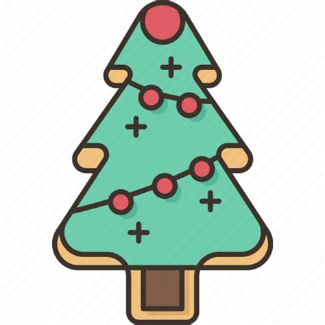 Christmas Tree Cookies Holiday Icon Download On Iconfinder