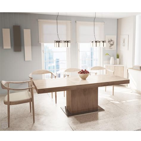 Mesa Rectangular Con Base De Pedestal