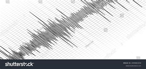 지진 배경 지진계측을 위한 지진계 스톡 벡터로열티 프리 2099881858 Shutterstock