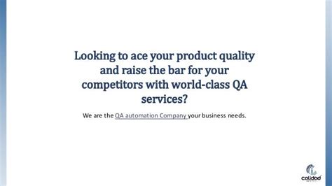 Quality Assurance And Testing Services Company In Indiapptx