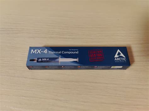 Термопаста Arctic MX-4 Thermal Compound 8-gramm ACTCP00008B — купить по ...