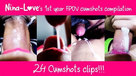Ninalove Nina Love 1st Year Fpov Cumshots Compilation Manyvids