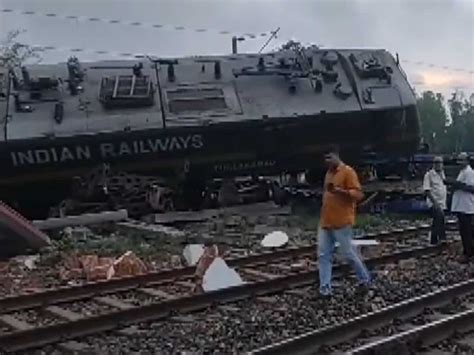 Train Accident पश्चिम बंगाल के बांकुड़ा में बड़ा ट्रेन हादसा आपस में
