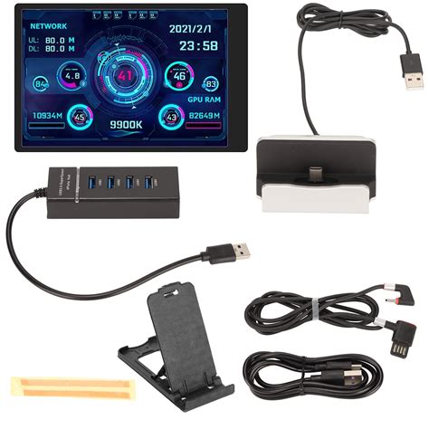 2024 3 5 Inch IPS USB Mini Screen CPU RAM HDD Data Temperature Display