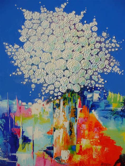 Foison Blanche Jp Viguier Artiste Peintre