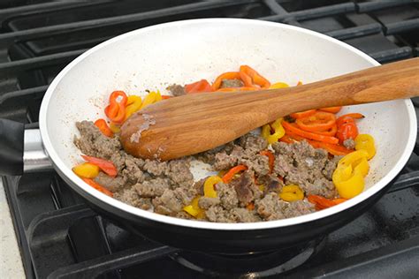 Healthy Turkey Sausage And Veggie Scramble I Am A Honey Bee