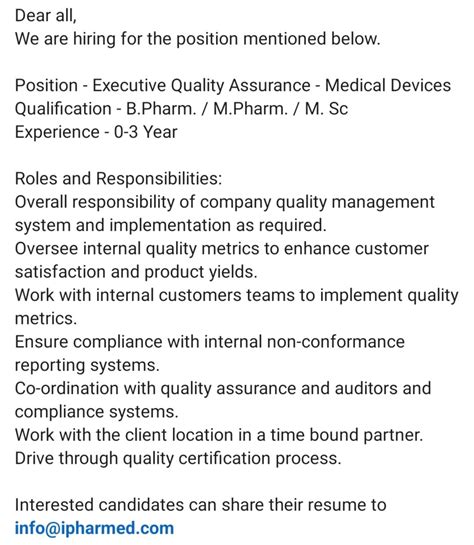 Dr Javeria Khatoon On Linkedin ‼️hiring Alert ‼️