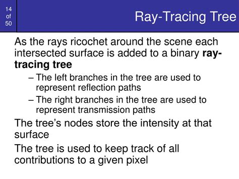 Ppt Computer Graphics 18 Ray Tracing Powerpoint Presentation Free