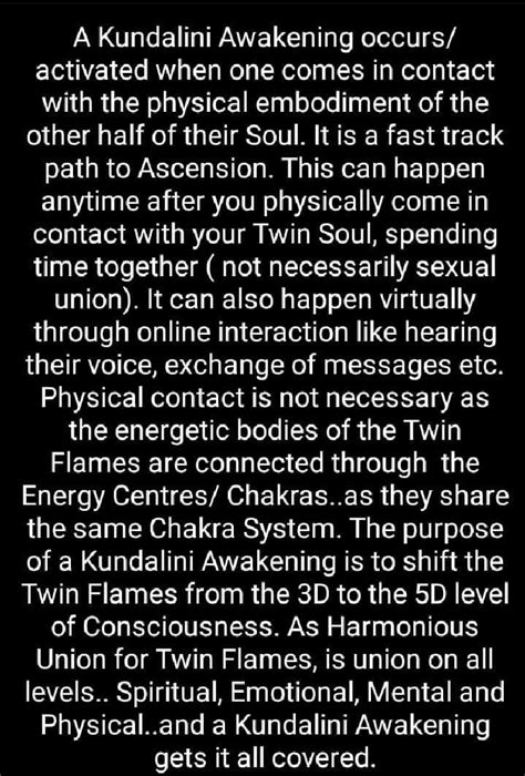 Kundalini Awakening Twin Flame Kundalini Awakening Twin Flame Love