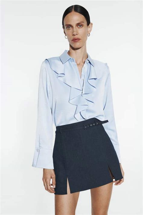 Blusas Preciosas Y Especiales De Zara Que Combinan Con Todo Tipo De