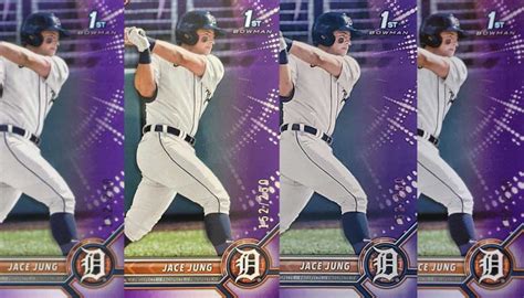 Bowman Draft Sapphire Baseball Checklist Team Sets Info