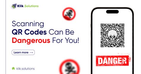 Qr Code Dangers Is Scanning Safe Klik Solutions Managed It Services