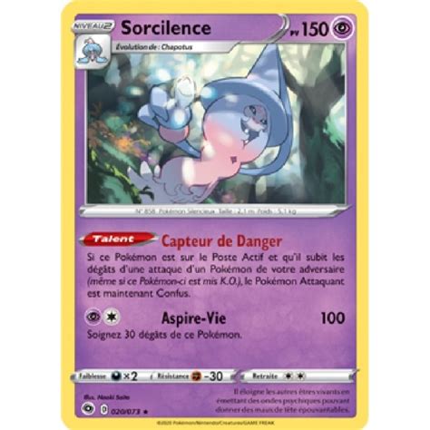 Sorcilence 2073 Eb35 Carte Pokémon™ Rare Holo Neuve Vf