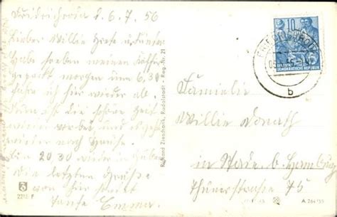 Ansichtskarte Postkarte Friedrichroda Im Thüringer Wald Fdgb