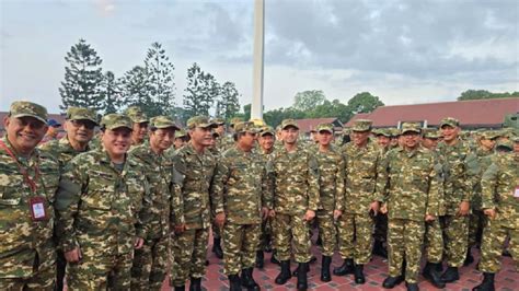 Foto Foto Penampakan Para Menteri Saat Wamil Ala Kabinet Merah Putih