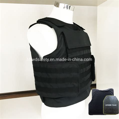 Military Bullet Proof Black Jacket Bulletproof Vest Tactical Vest