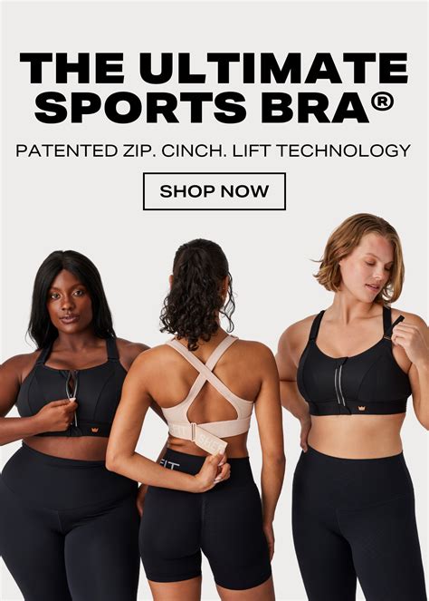 Shefit® Rethink Your Sports Bra Rule Your World
