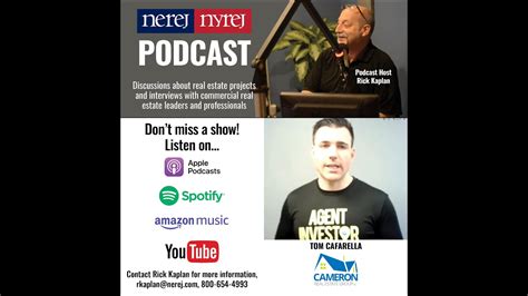 Tom Cafarella Talks About How Re Brokers Should Have A Passive Income For Down Times Youtube