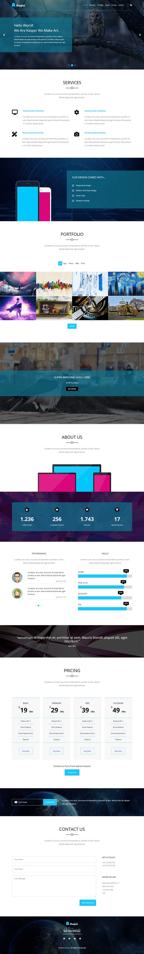 Html And Css Template