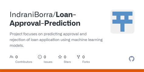 Github Indraniborra Loan Approval Prediction Project Focuses On Predicting Approval And